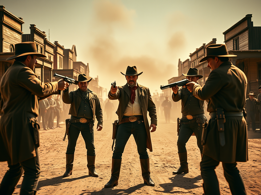 The Gunfight at the O.K. Corral: A Tale of Law, Outlaws, and Legacy ...