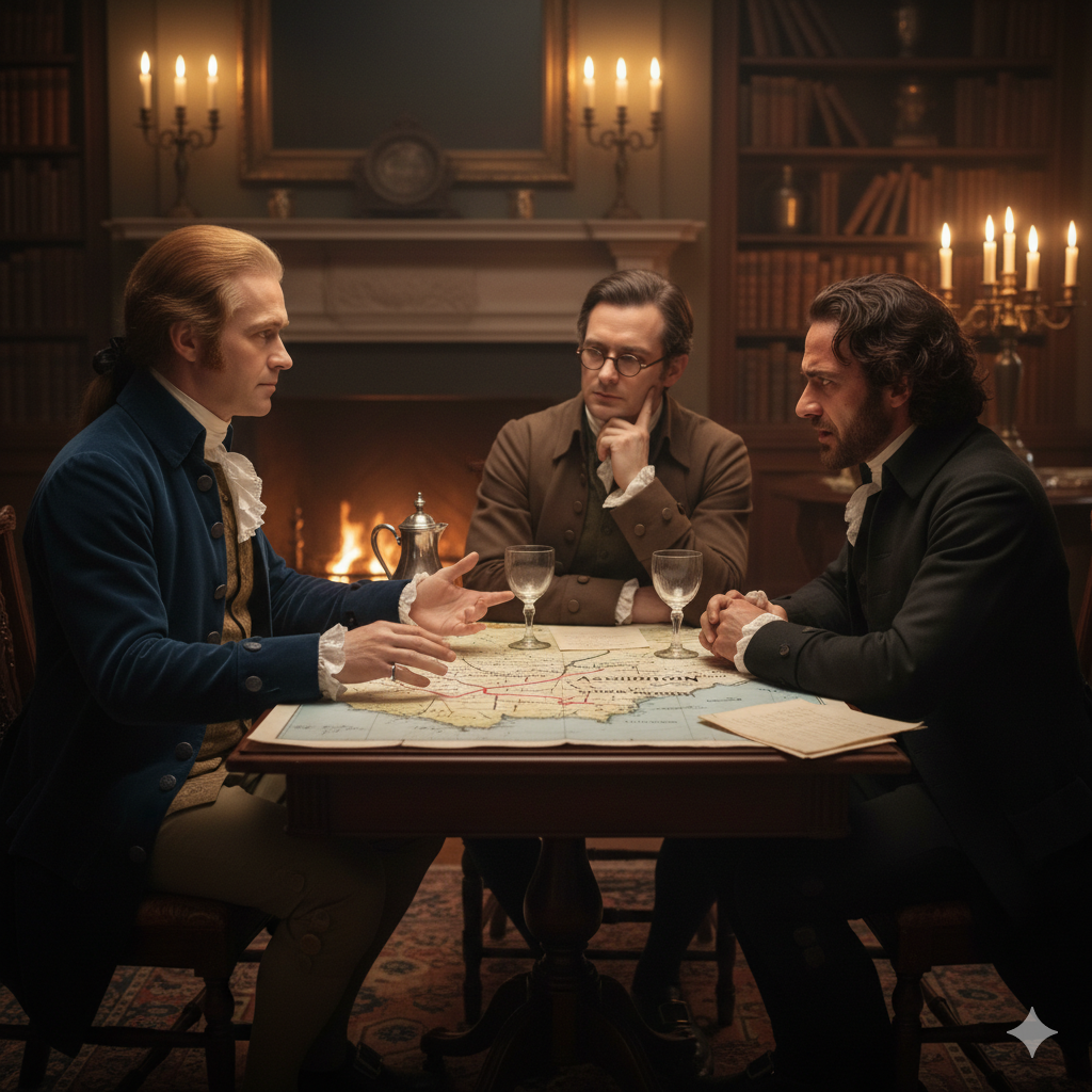The Dinner Table Bargain: How Hamilton and Jefferson Forged the Capital ...